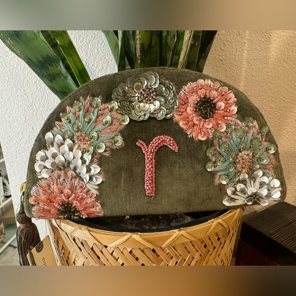 Anthropologie | Bags | Anthropologie Anna Harlow Russo Velvet ...